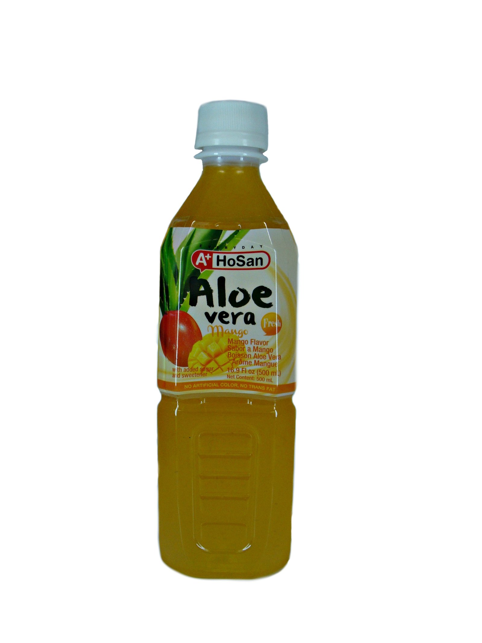 Aloe Vera Mango Hosan 500Ml (Refresco de Aloe Vera con sabor a Mango ...